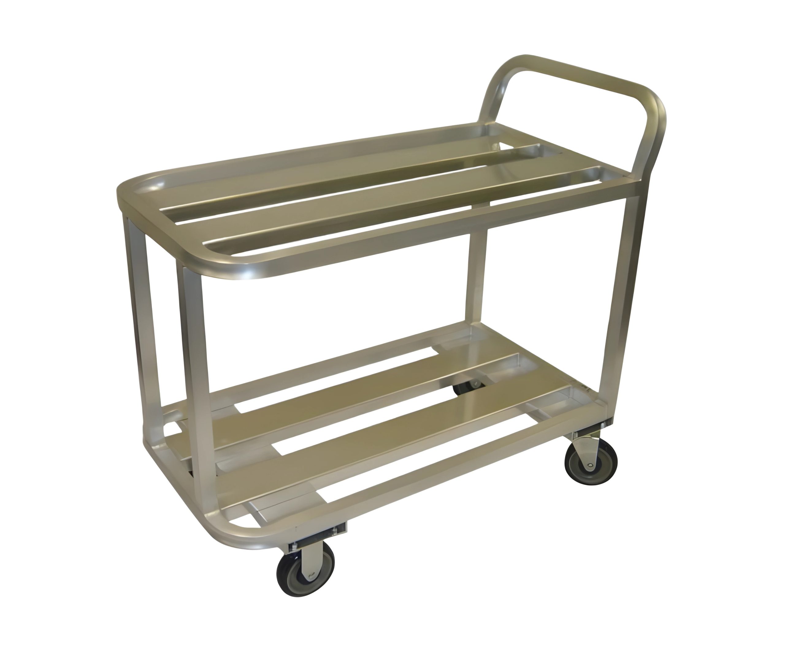 All Aluminum Heavy-Duty Utility Cart - Ortmayer Materials Handling, Inc.